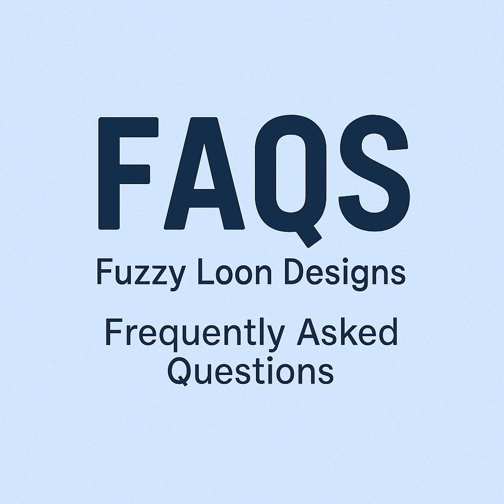 Your Custom Printing Questions, Answered: FAQs from Fuzzy Loon Designs
