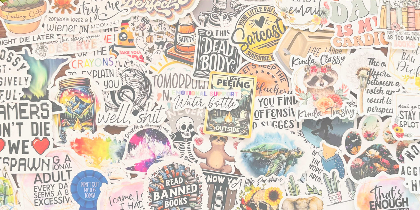 Stickers – Fuzzy Loon Designs