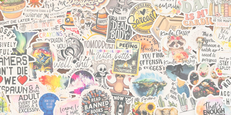 Stickers – Fuzzy Loon Designs