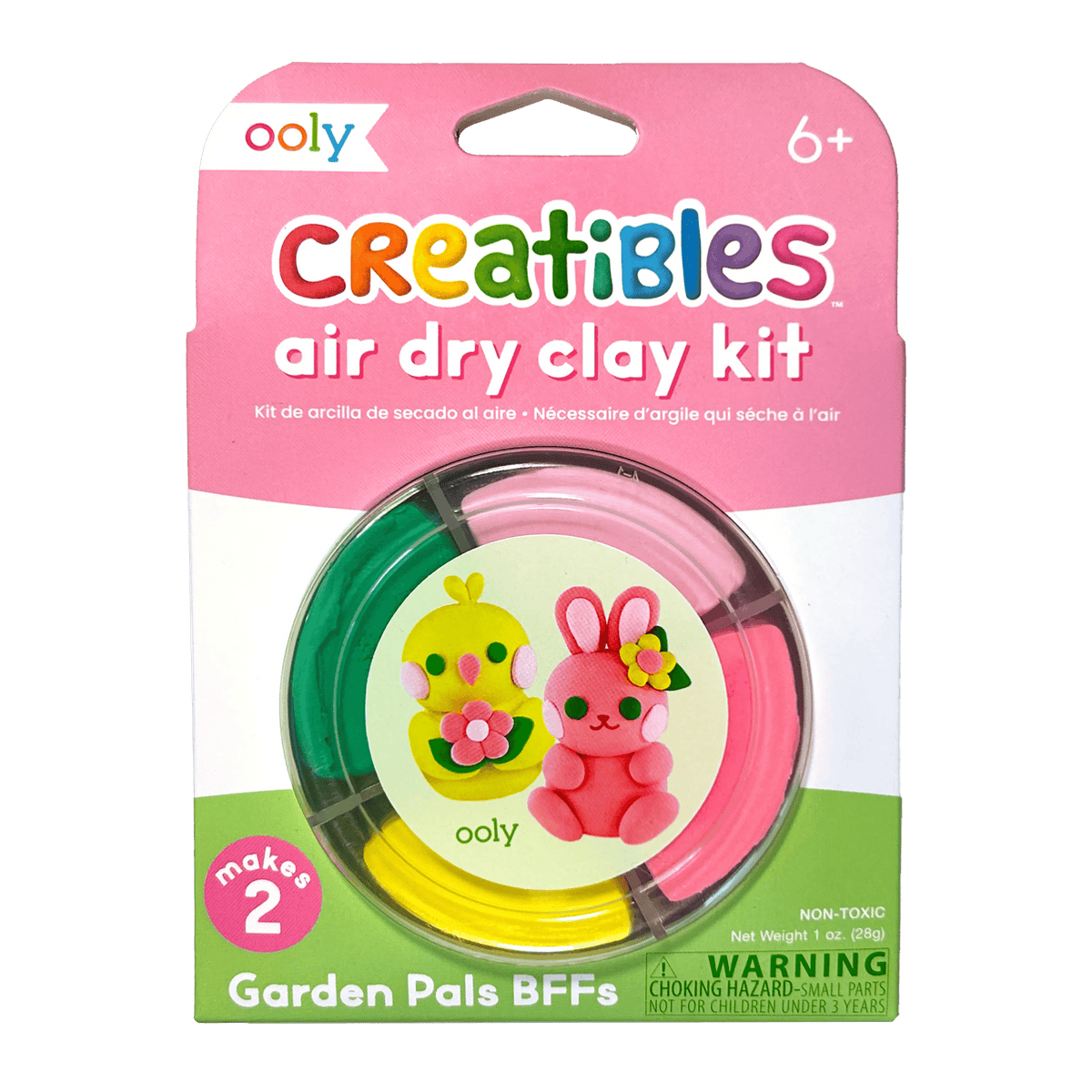 Creatibles Air Dry Clay Kit - Garden Pals BFFs – Fuzzy Loon Designs