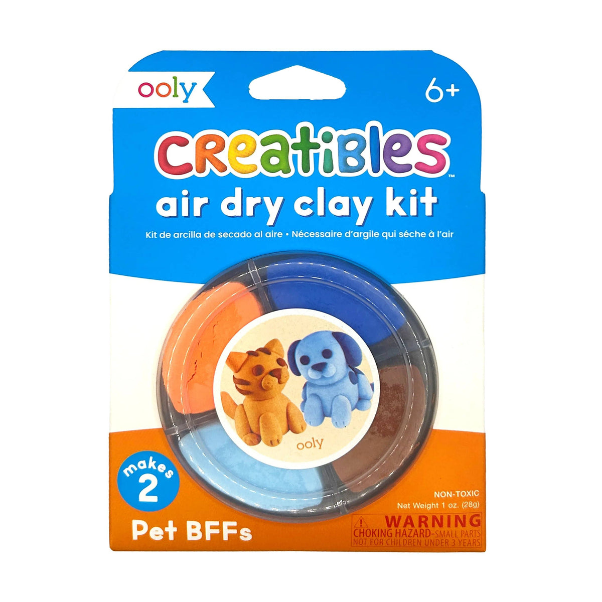 Creatibles D.I.Y. Air-Dry Clay Kit: Pet BFFs – Fuzzy Loon Designs
