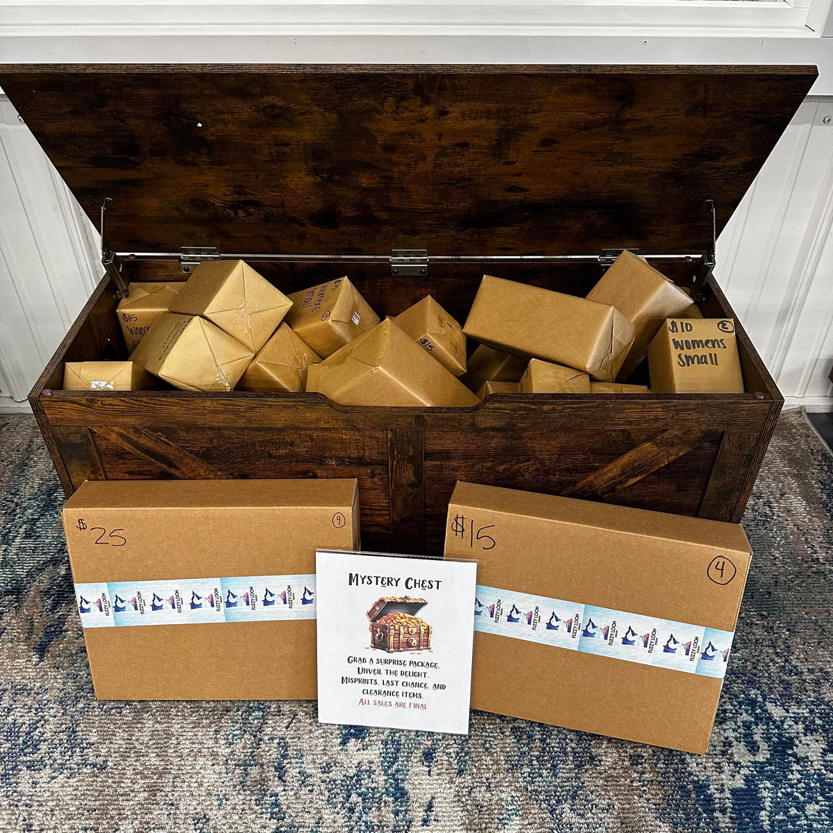 Mystery Treasure Chest – Fuzzy Loon Designs