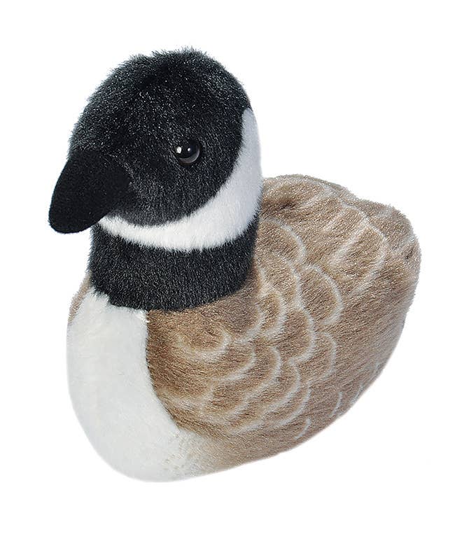 Audubon II Canada Goose Stuffed Animal W Sound 5.5" – Fuzzy Loon Designs