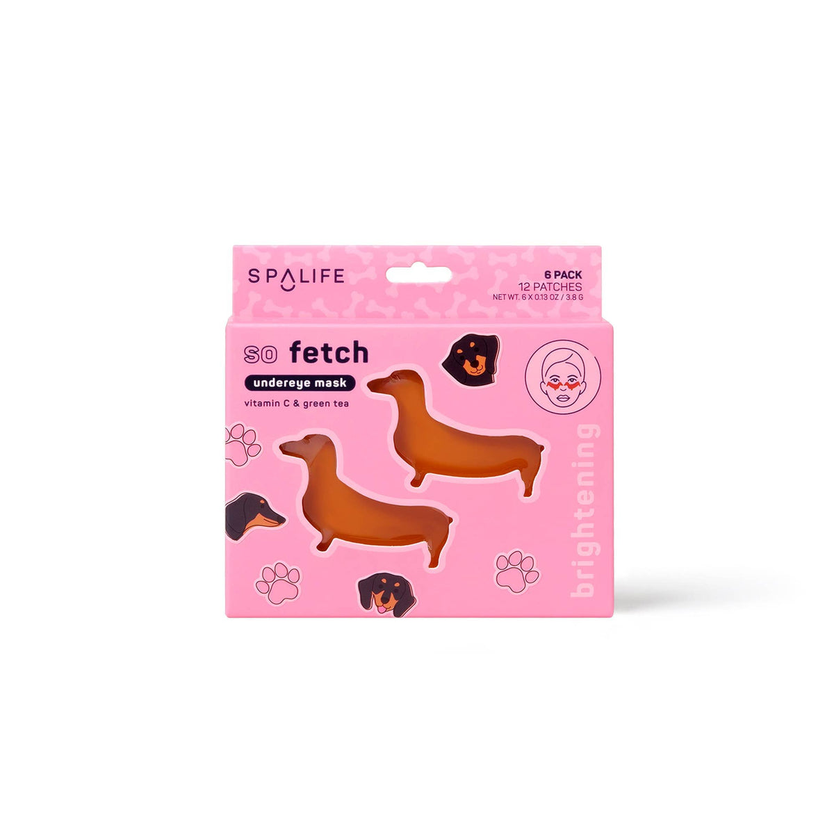 Christmas Holiday So Fetch Brightening Undereye Masks – Fuzzy Loon Designs
