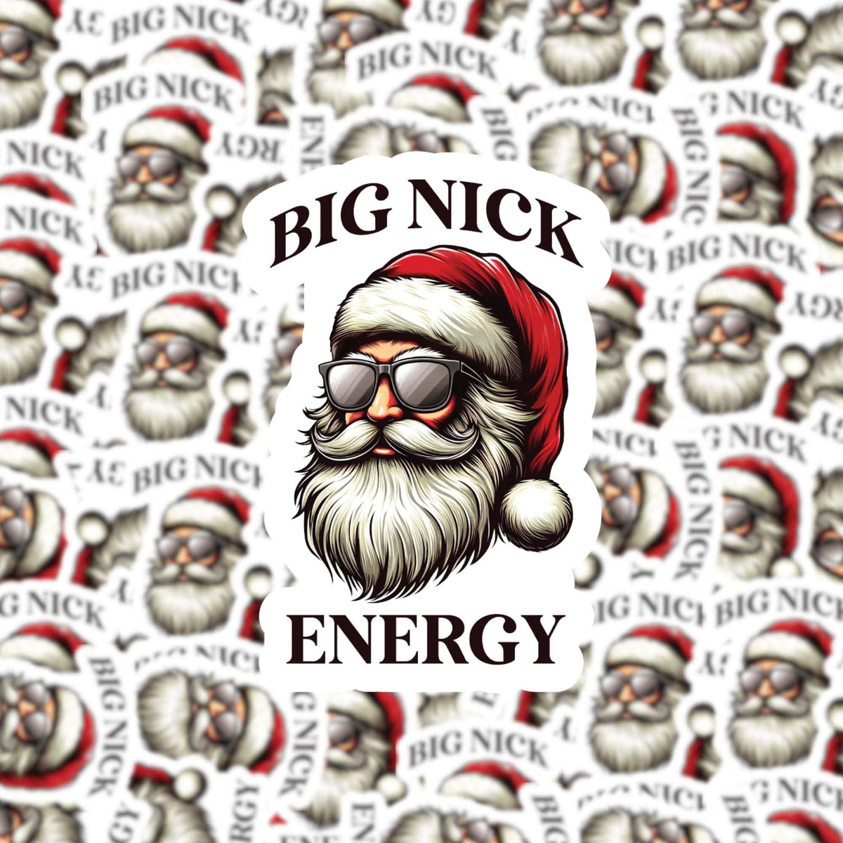 Big Nick Energy Sticker – Fuzzy Loon Designs