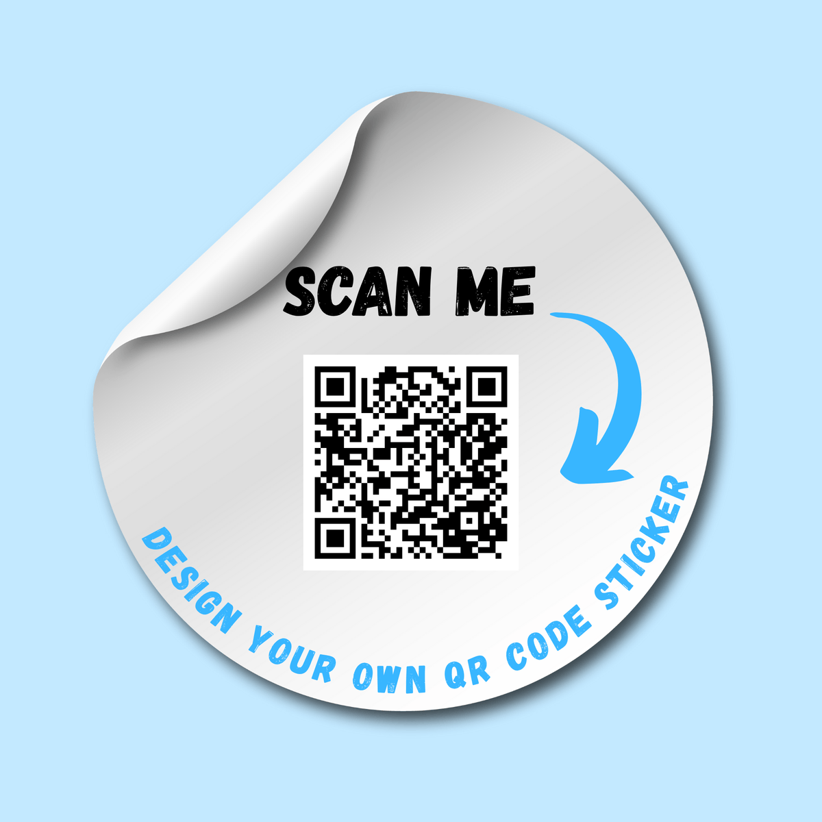 QR Code Stickers – Fuzzy Loon Designs