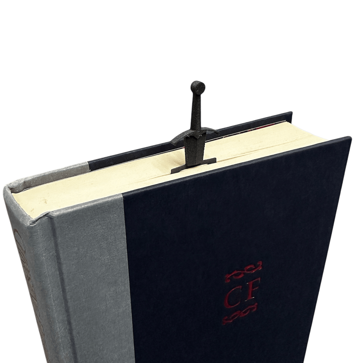 Black Sword Bookmark – Fuzzy Loon Designs