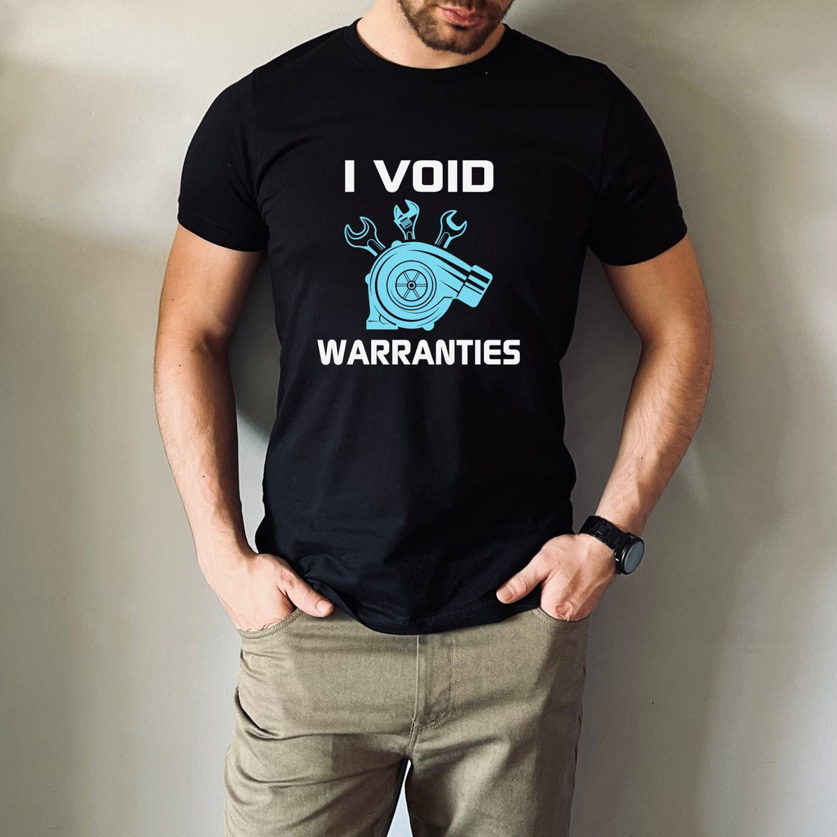 I Void Warranties T-Shirt – Fuzzy Loon Designs
