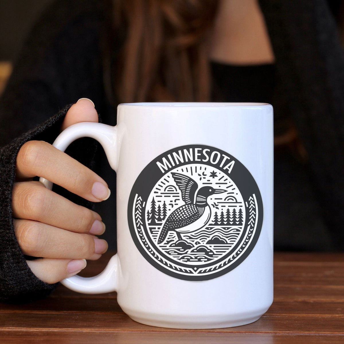 Classic Minnesota Loon Mug - Minnesota Gifts | Fuzzy Loon – Fuzzy Loon ...