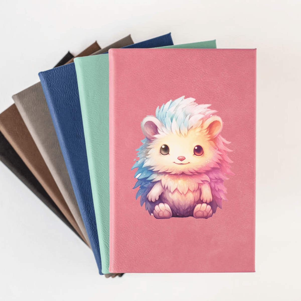 Rainbow Hedgehog Journal – Fuzzy Loon Designs