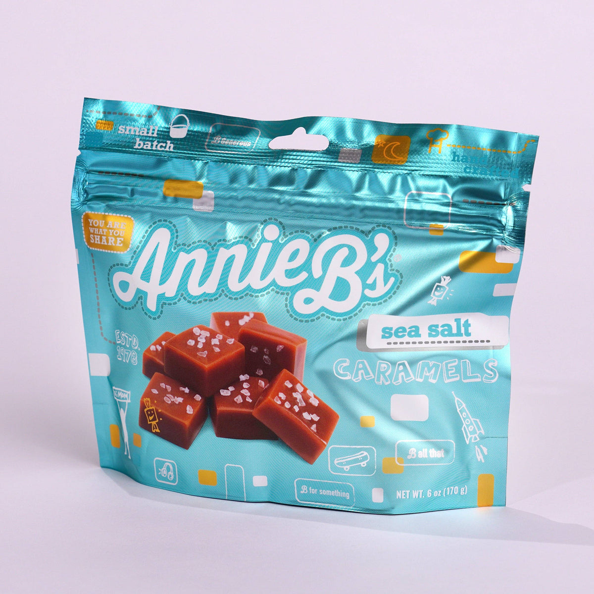 Sea Salt Caramel Pouch – Fuzzy Loon Designs