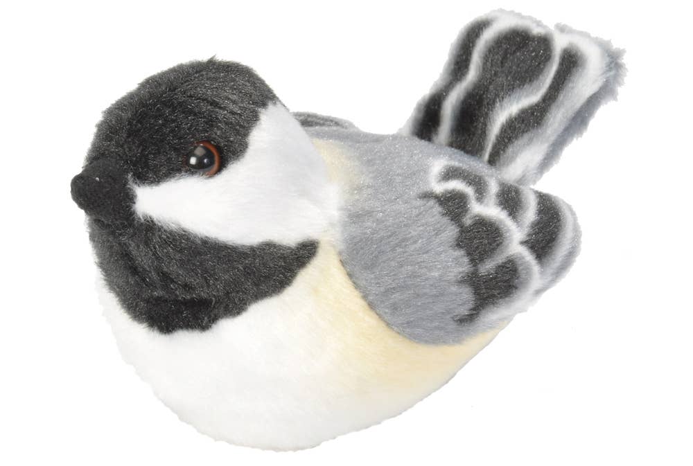 Audubon II Black-Capped Chickadee Animal W Sound 5.5" – Fuzzy Loon Designs