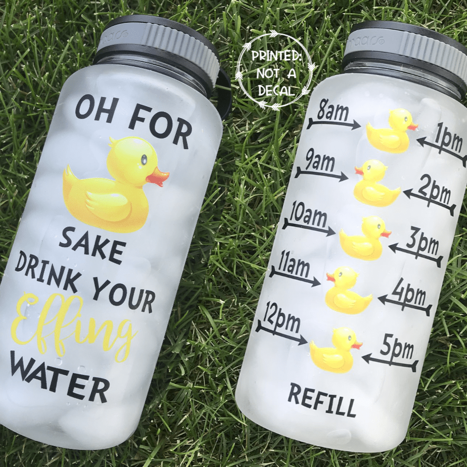 For Duck Sake Water Bottle | 34oz